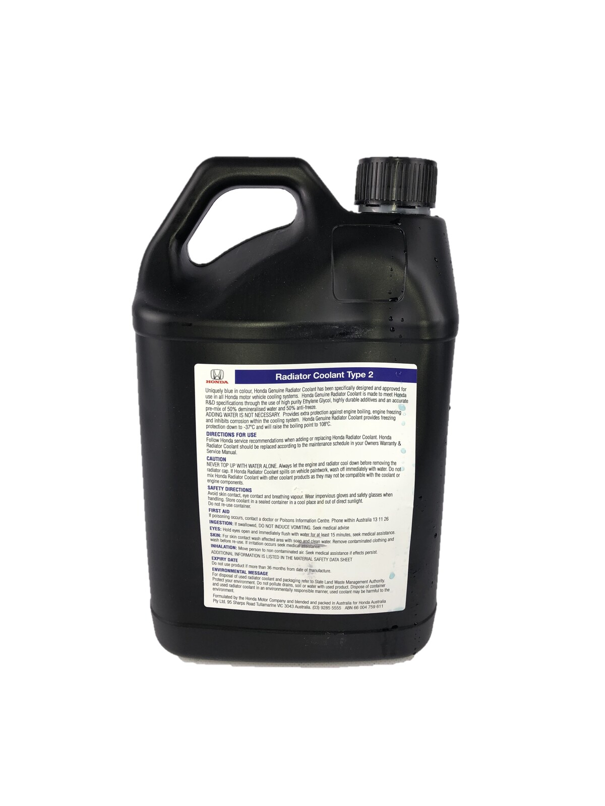 RADIATOR COOLANT 5L - Honda