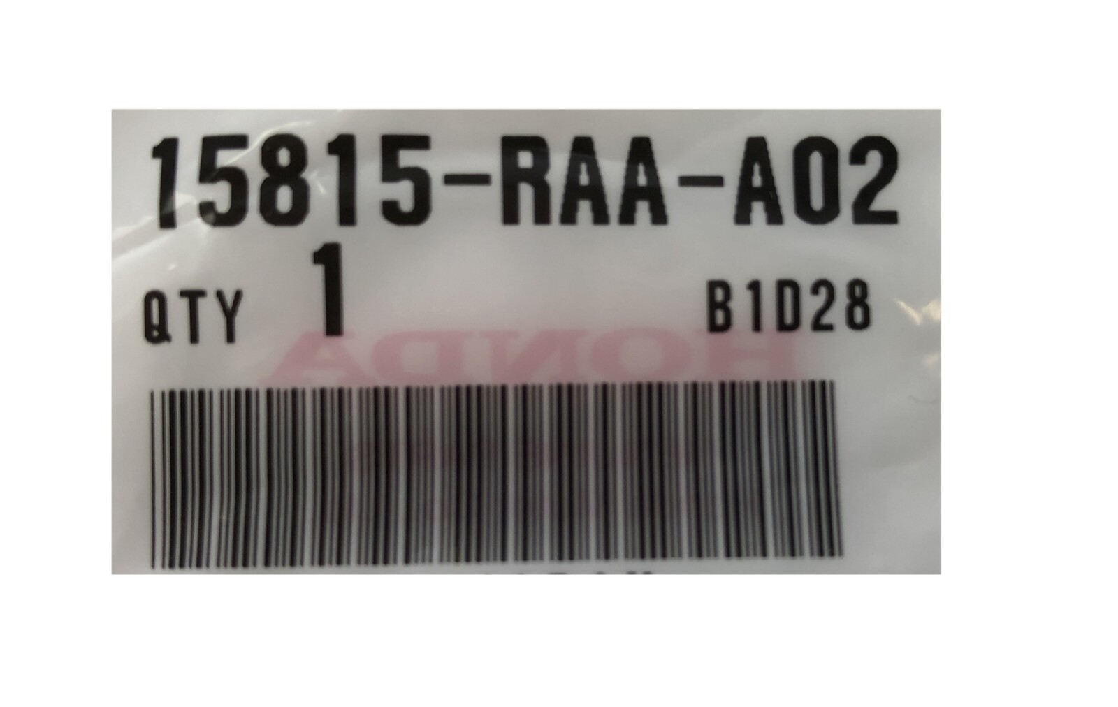 FILTER ASSY SPOOL - Honda