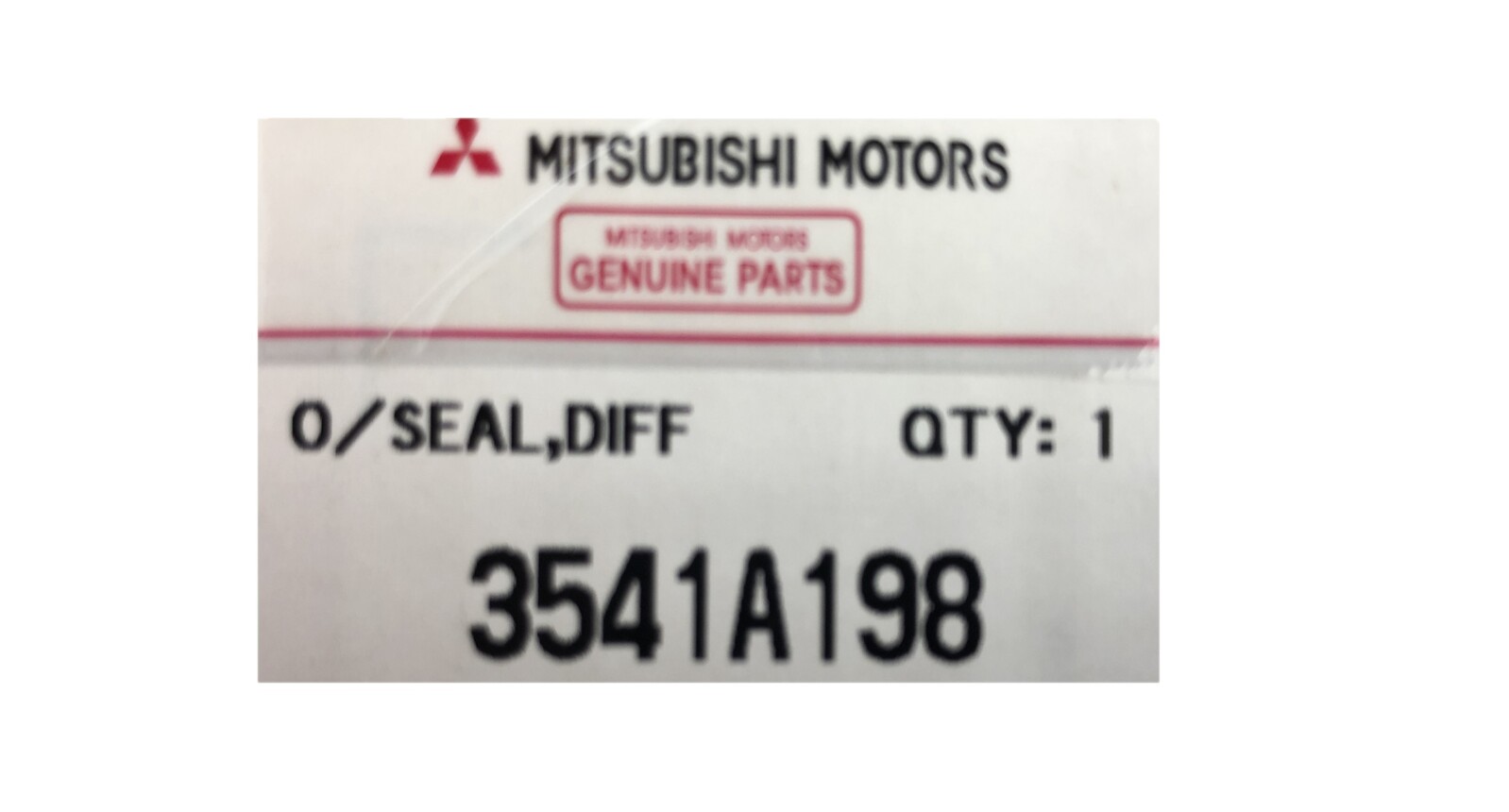 OIL SEAL,FR DIFF SIDE - Mitsubishi