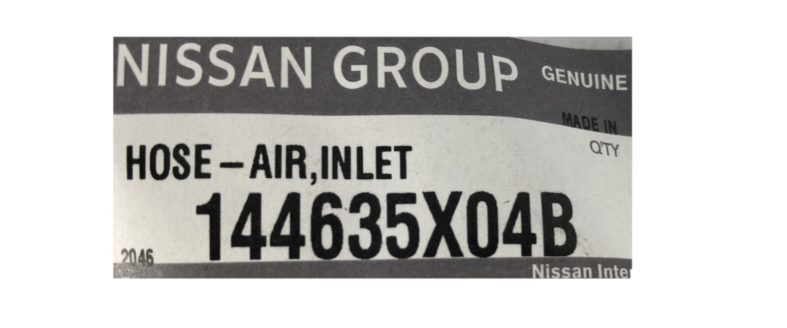 HOSE-AIR INLET - Nissan