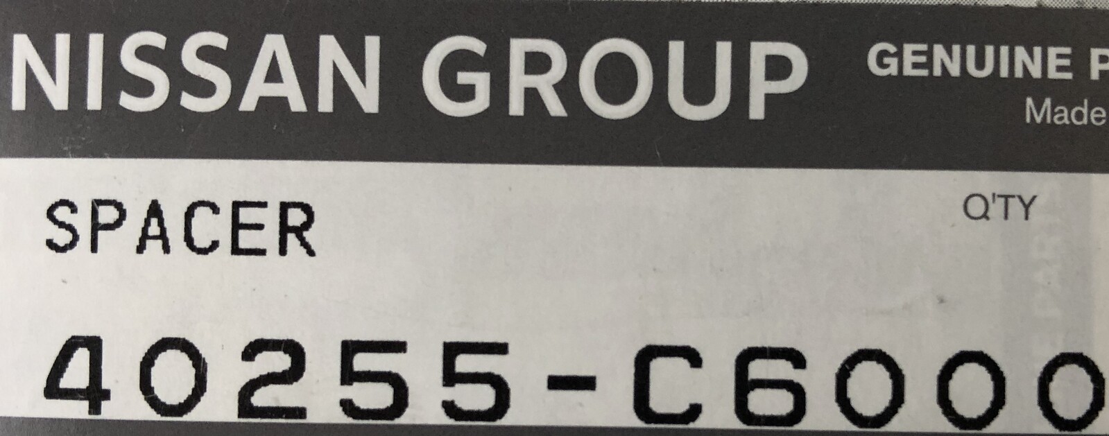 SPACER - Nissan