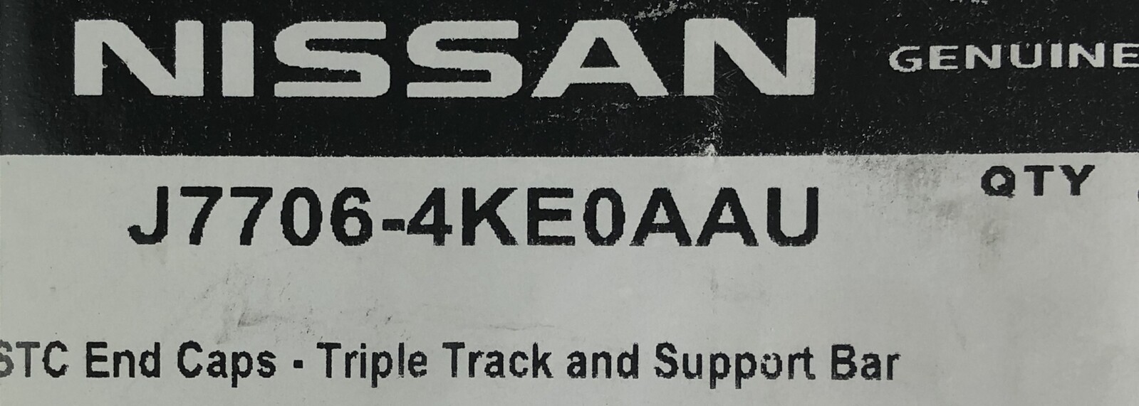 Genuine Nissan Navara Tonneau Cover End Caps