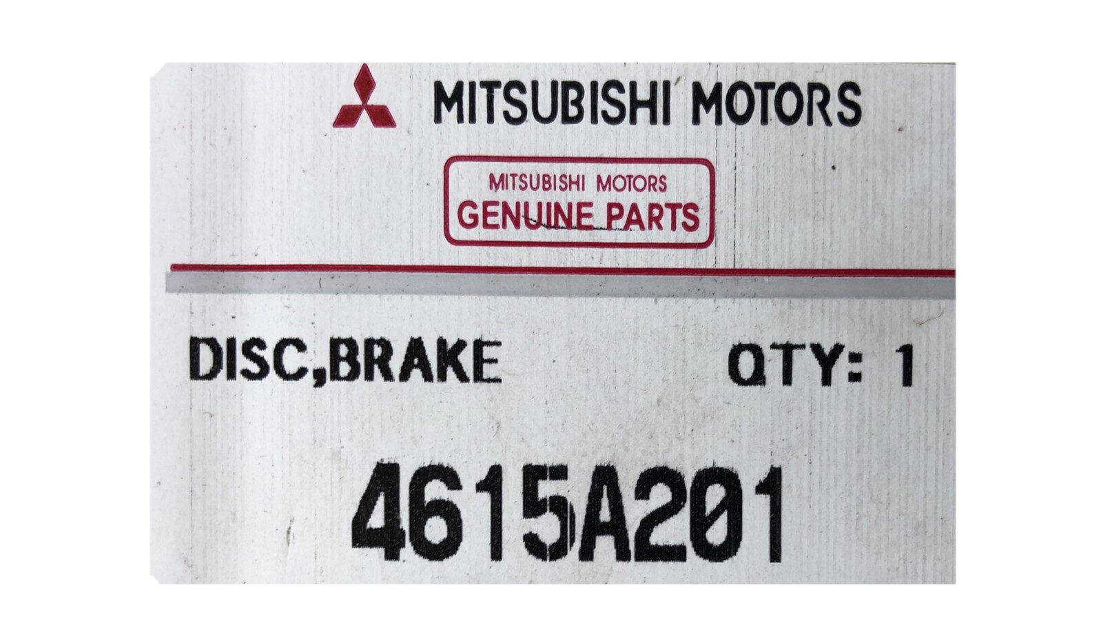 DISC,FR BRAKE - Mitsubishi