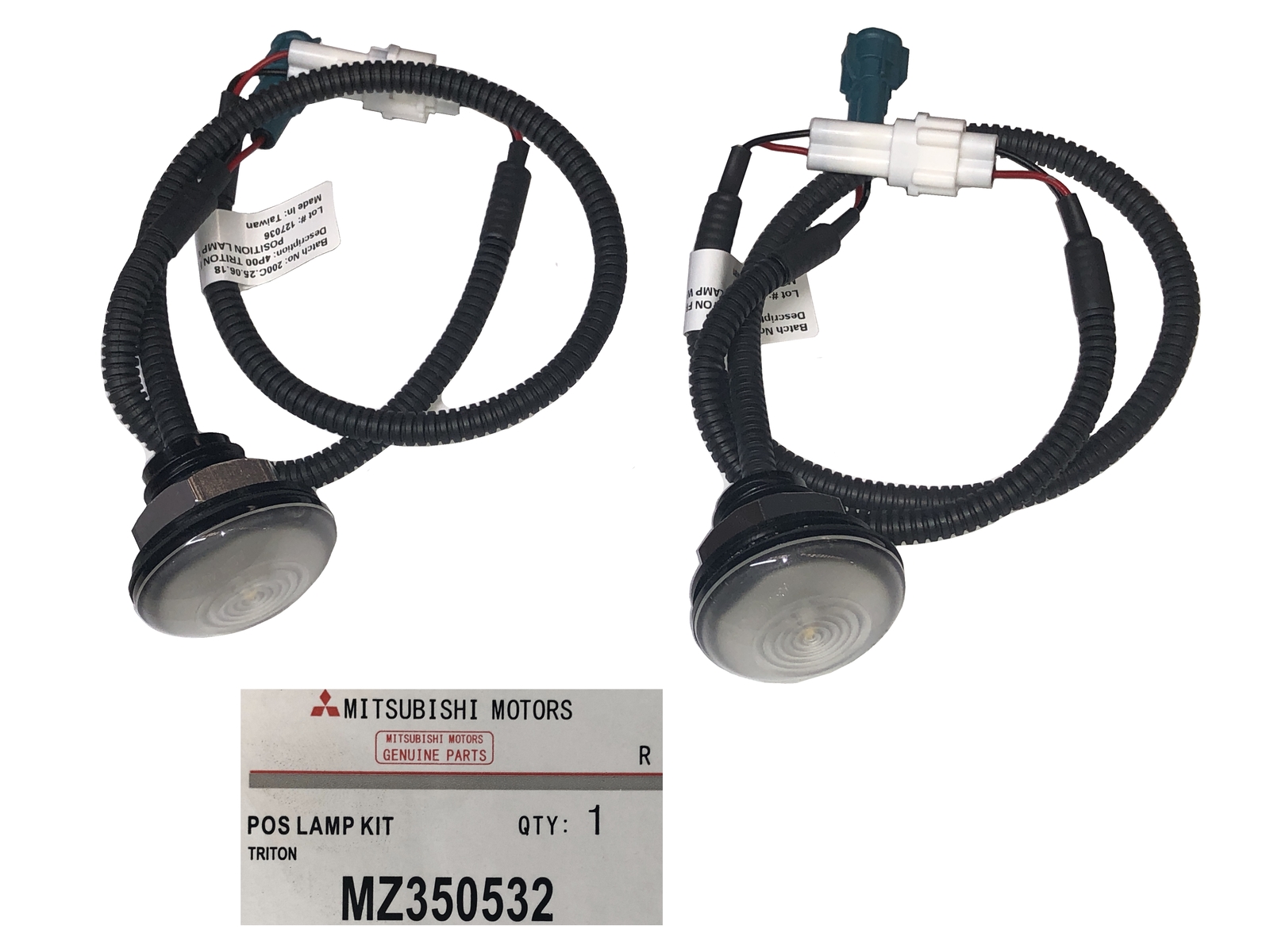 Genuine Mitsubishi Front Lamp Position