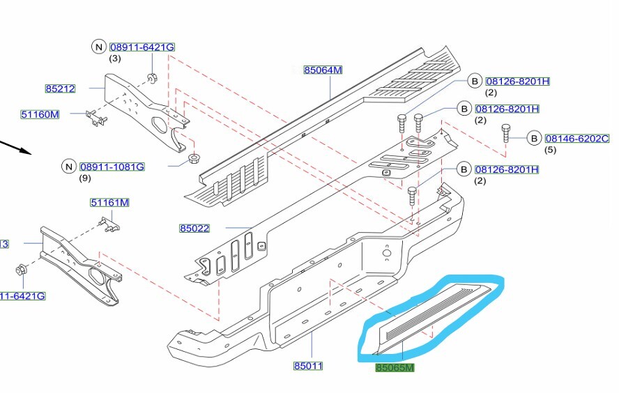 FINISHER-REAR S - Nissan