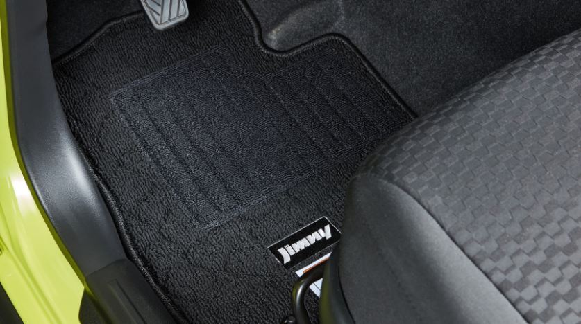 Genuine Suzuki Jimny Front & Rear Carpet Floor Mats